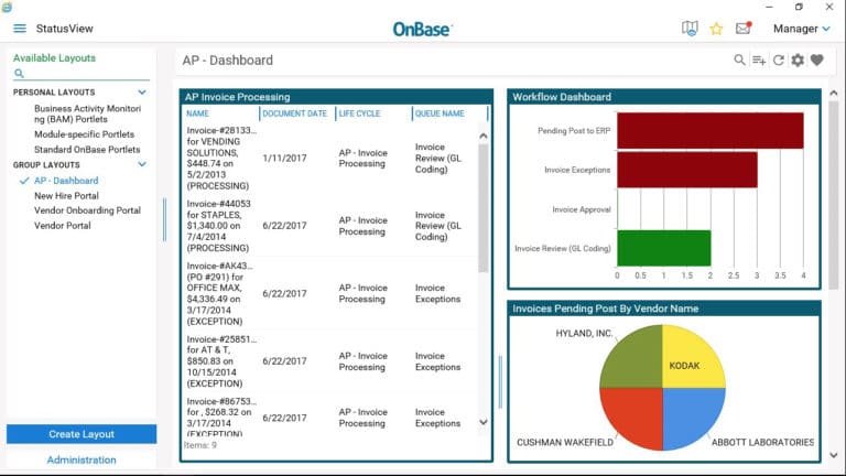 Onbase Web Server Software Cloud Based Document Access Issi